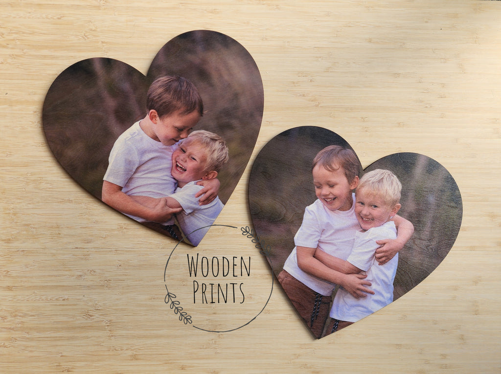 Heart Photo Prints – Wooden Prints