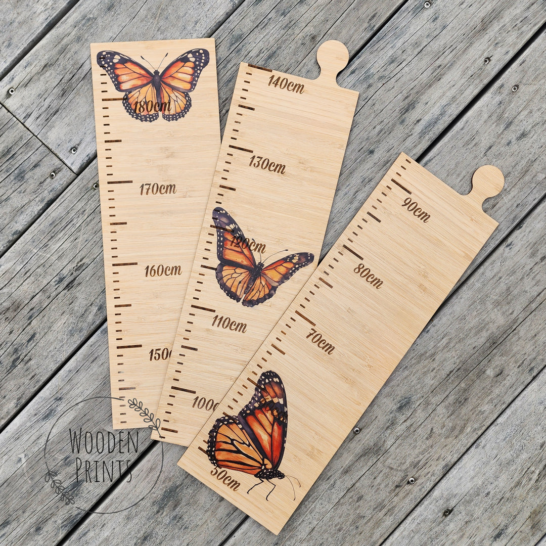 Personalised Height Ruler | Growth Chart | by Wooden Prints
